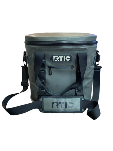 Rtic Soft Pack 20 Can Cooler With Flip Top (Blue & Grey) Used Condition ...