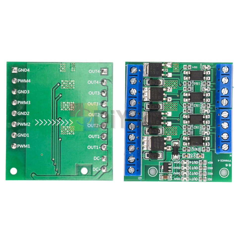 Trigger Switch Module 4-Channel MOS Tube Optocoupler Isolated Driver ...