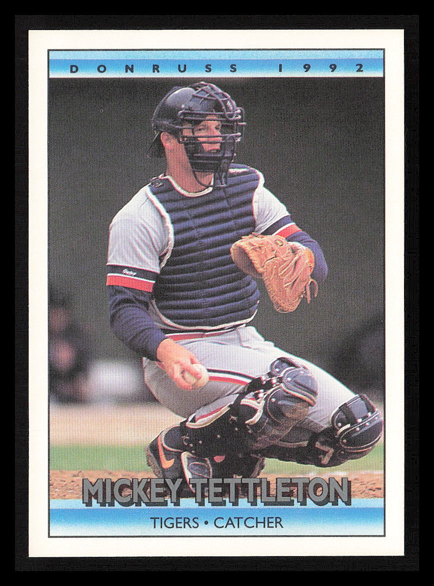 Mickey Tettleton 1992 Donruss #85 Detroit Tigers | eBay