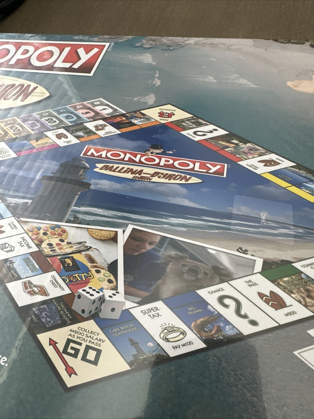 MONOPOLY Ballina- Byron bay Edition board game + Top trump cards ...