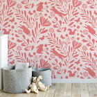 Forest Pattern Wall Stencil - Durable & Reusable Mylar Stencils | eBay