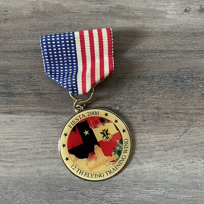 Fiesta 2000 12th Flying Training Wing USAF Military Medal Tag Challenge ...