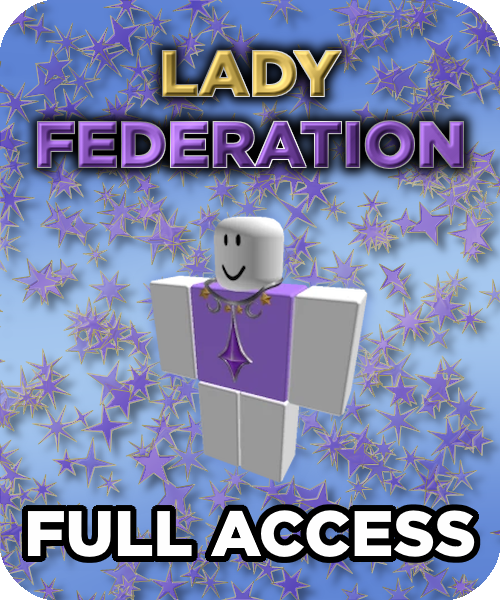 LADY FEDERATION NECKLACE ROBLOX | CHEAP | RARE | FULL ACCESS ...
