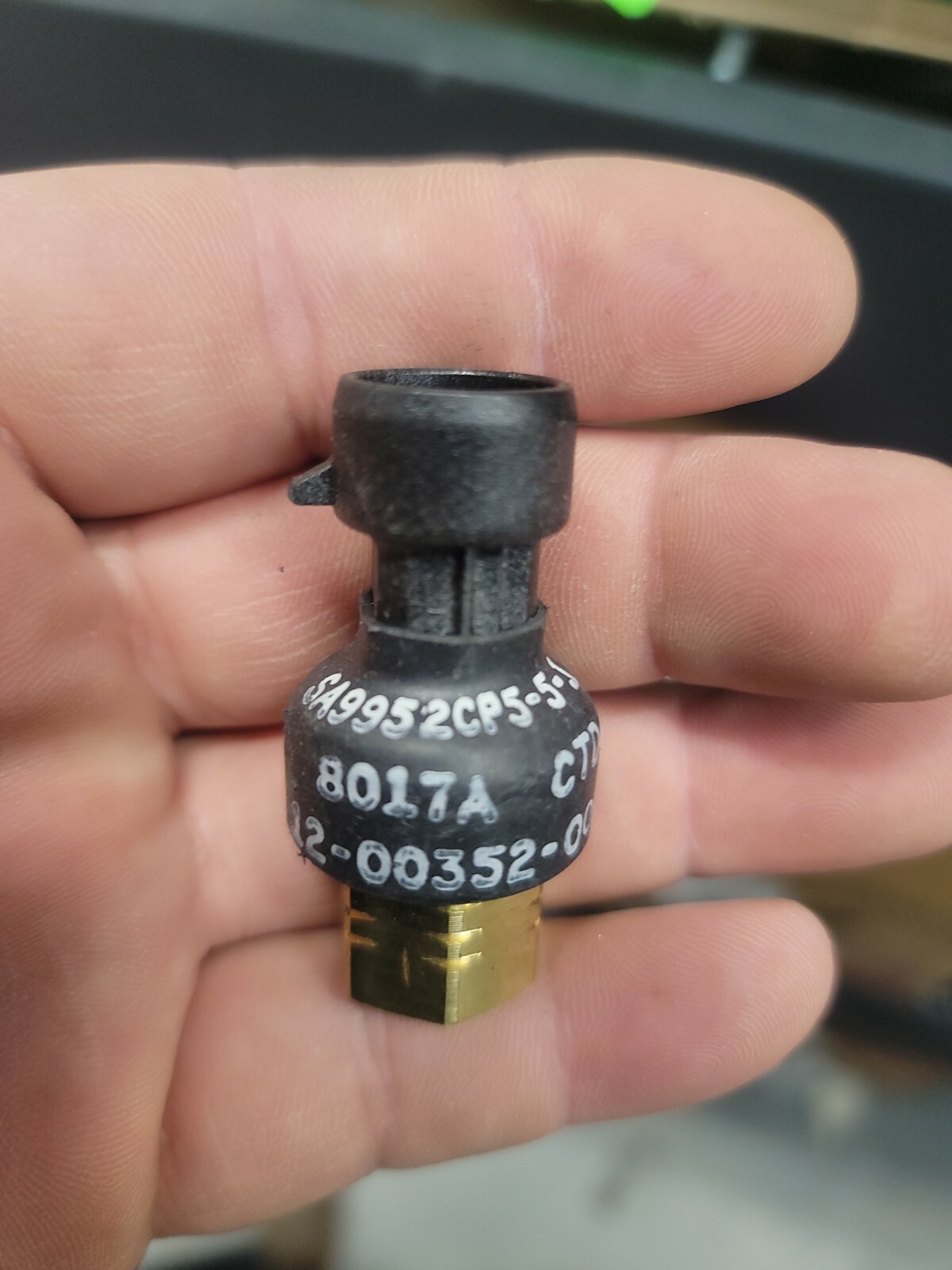 Genuine OEM Pressure Sensor for Carter SA995 2CP5-5-1 5144C 12-00352 ...