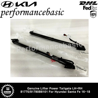Genuine Lifter Power Tailgate LH+RH 81770/81780B8101 For Hyundai Santa ...