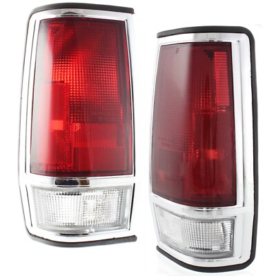 Tail Light set 2 right left for 1985-1986 Nissan 720 Base, Deluxe ...