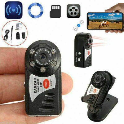 Mini Telecamera Wifi Hd Q7 Slot Micro Sd Camera Spionaggio Con Sensore ...