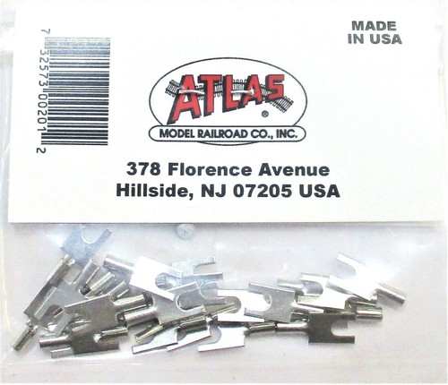 HO/N/Z Scale Atlas 201 #3 Spade Tongue Solderless Connectors pkg (24 ...