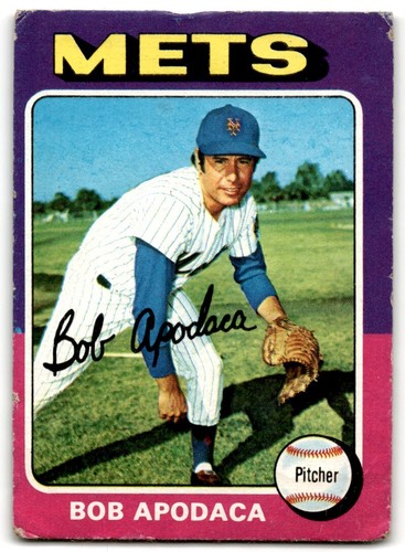 1975 TOPPS BOB APODACA NEW YORK METS #659 | eBay