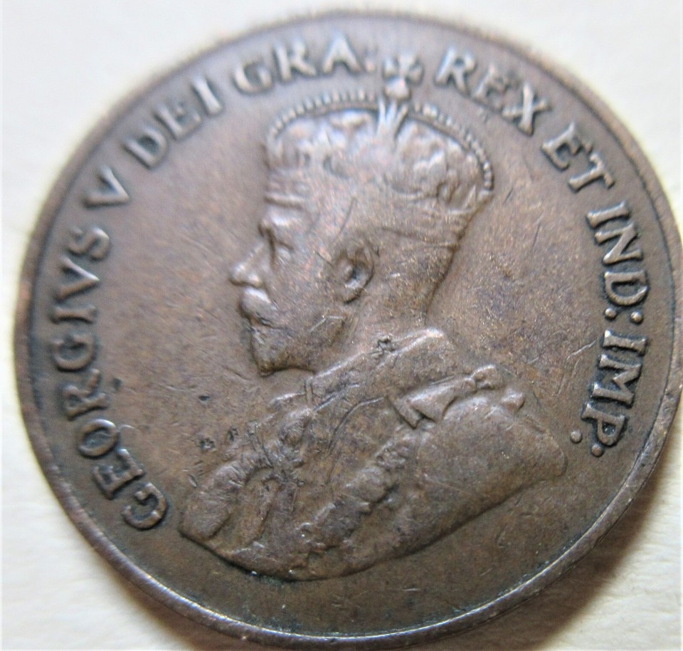 1926 Canada Small Cent Coin. KEY DATE George V Penny 1p 1c | eBay