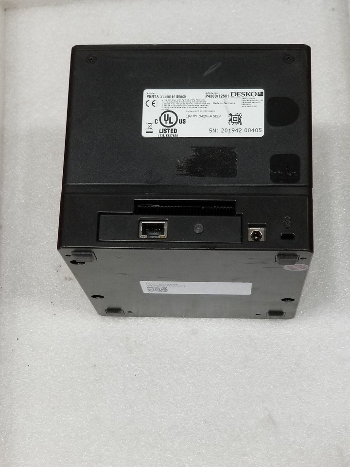 DESKO PENTA SCANNER CUBE for PASSPORT ID DRIVERS LICENSE SCANNING P430C ...