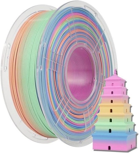 OVERTURE Rock PLA Filament 1.75Mm, Marble PLA 3D Printer Filament 1Kg ...