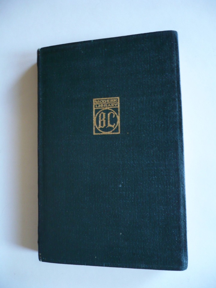 RARE ANTIQUE BOOK The Belfry Modern Library 1916 SIGNED RALPH WALKER ...