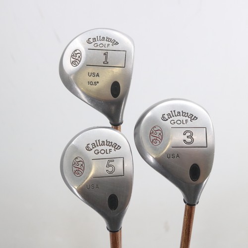 Callaway S2H2 1, 3, & 5 Wood Set Graphite/ Boron R Regular Right-Handed ...