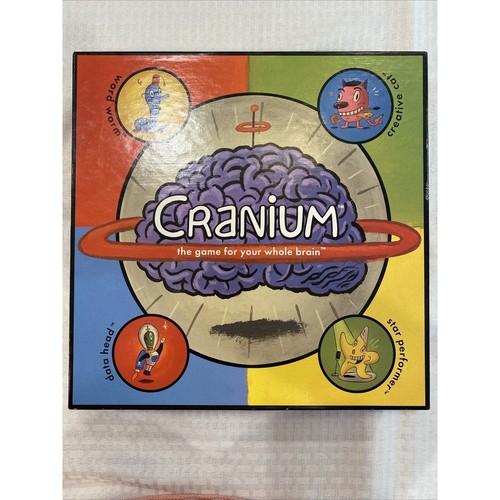 Cranium The Game 4 Your Whole Brain 1998 Outrageous Game Board ...