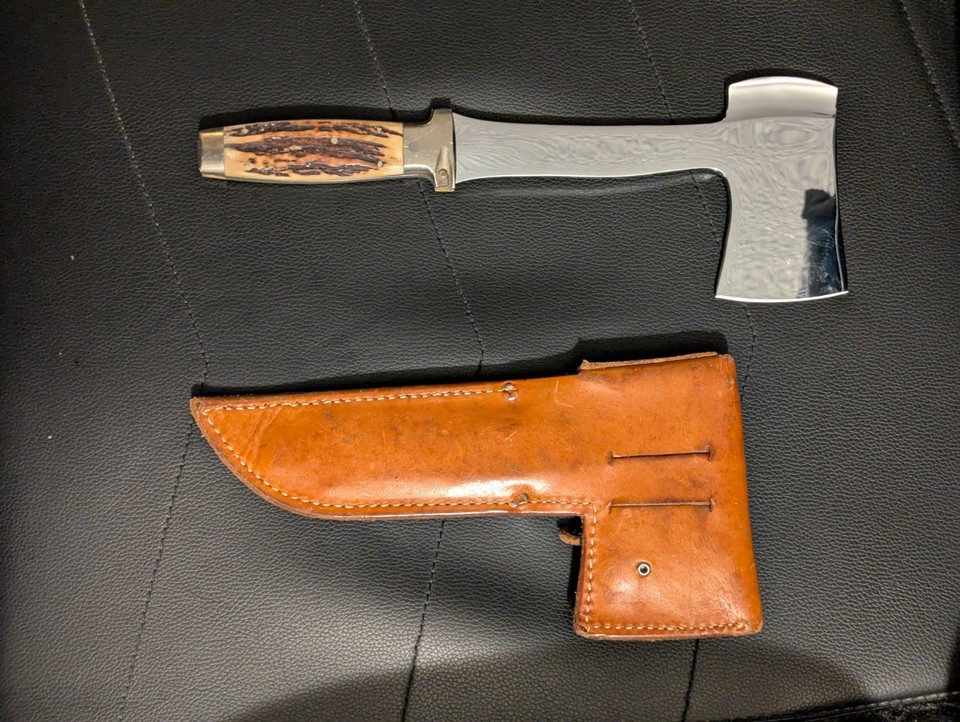 CASE Tested XX - Knife Axe Combo - Stag Handle | eBay