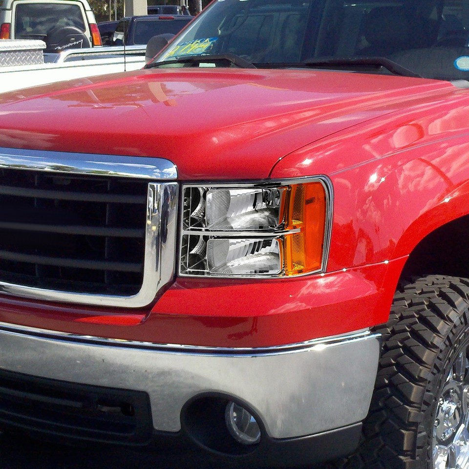 FOR 07-14 GMC SIERRA 1500 OE STYLE FRONT DRIVING HEADLIGHT LAMP LEFT ...