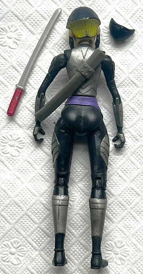 NINJA TURTLES action figure KARAI shredder daughter TMNT toy PLAYMATES ...