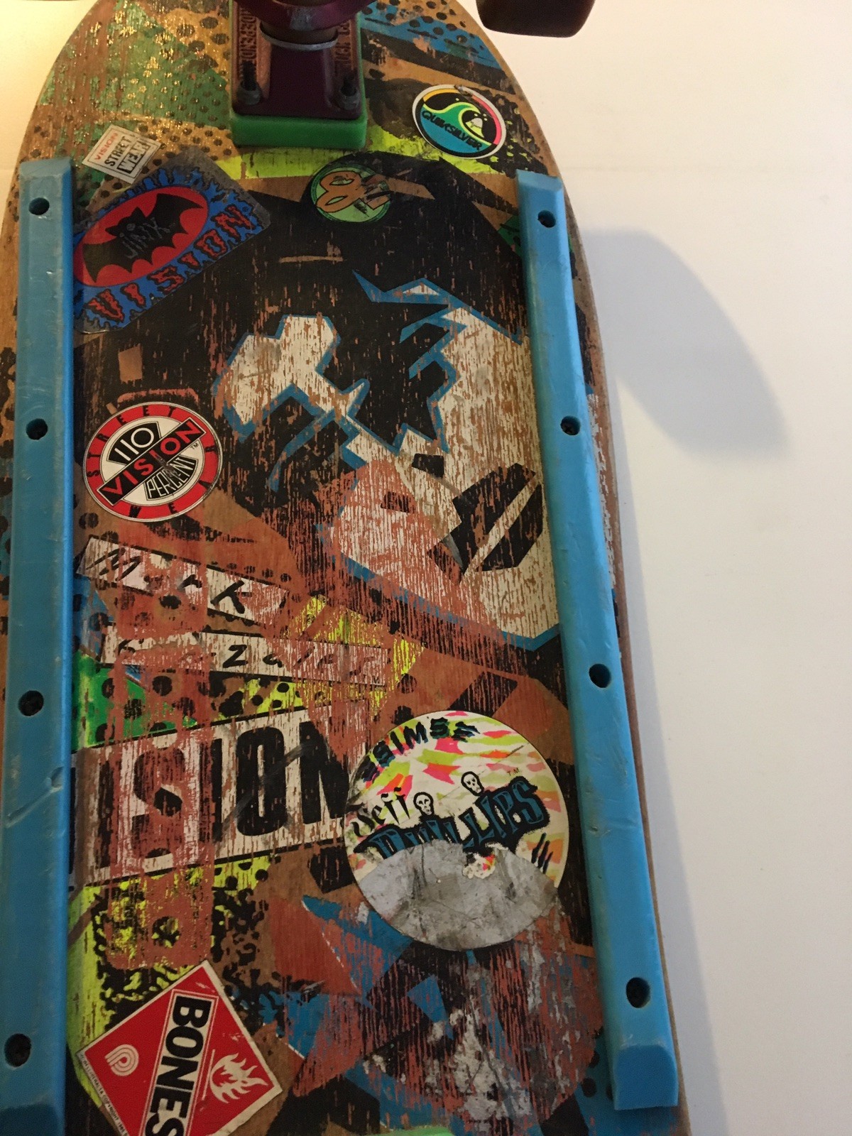 POWELL PERALTA Skull skateboard deck HAWK 1983 & 7 Boards Vision Madrid ...