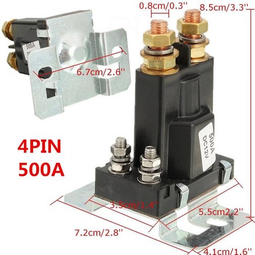 Start Isolator Relay On Off Dual Battery Disconnect 12V For Car Power ...