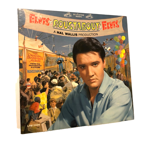 Elvis Presley Roustabout LPM-2999 Mono Soundtrack Records Vintage 1964 ...