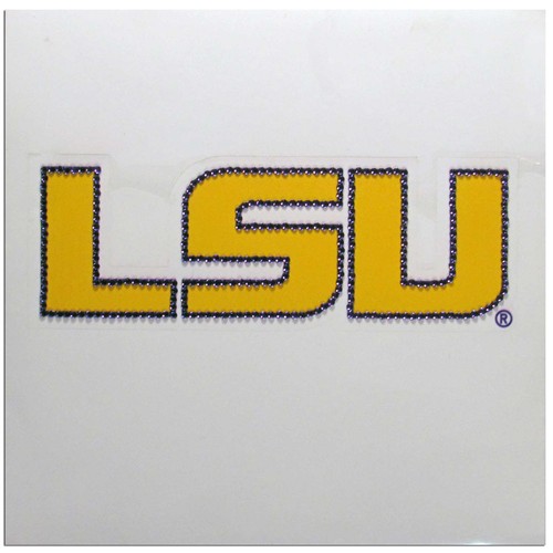 LSU Tigers Vinyl Bling Auto Decal NCAA Licensed | eBay
