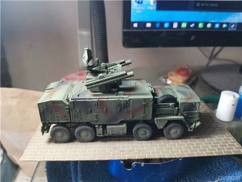 1/72 Germany Roland Anti-air Missile System MAV Resin Camouflage ...