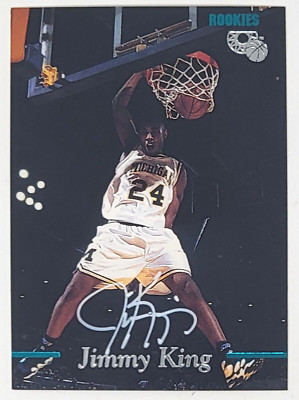 1995 Classic Rookies Jimmy King Auto #3488/3740 Rookie RC - Rare White ...