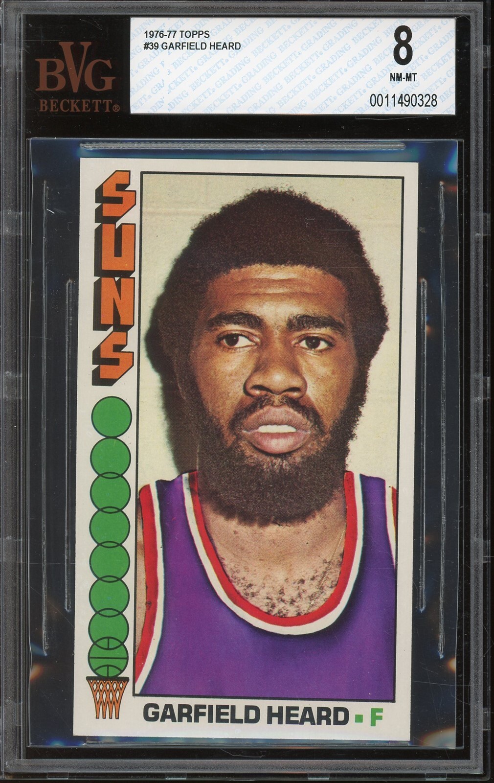1976 Topps Basketball #39 Garfield Heard BVG 8 | eBay