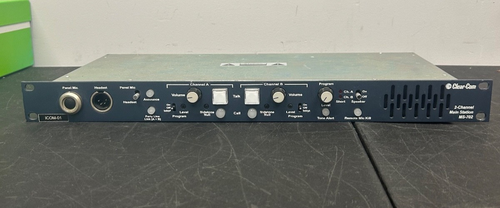 Clear-Com MS-702 2-Channel 1RU Intercom Main Station | eBay