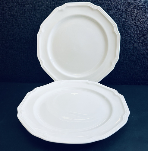 2 Mikasa Ultima Plus Antique White Salad Plates Plate Set of 2 HK 400 ...