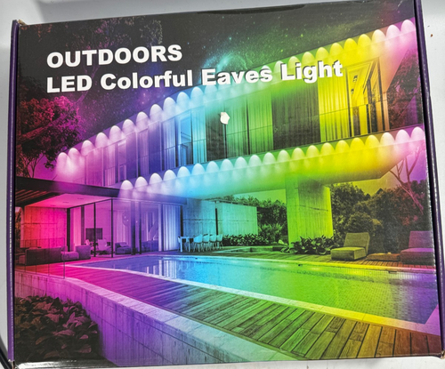 200FT Permanent Outdoor RG Waterproof IP67 Smart LED Eaves Lights with ...