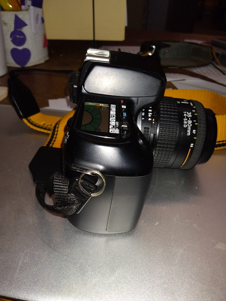 Nikon N70 Black SLR Auto Focus Camera 1994. | eBay