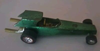 Zee Dyna Wheels Die Cast Green Metallic Rat Rod Drag Mod Hot Rod Race ...