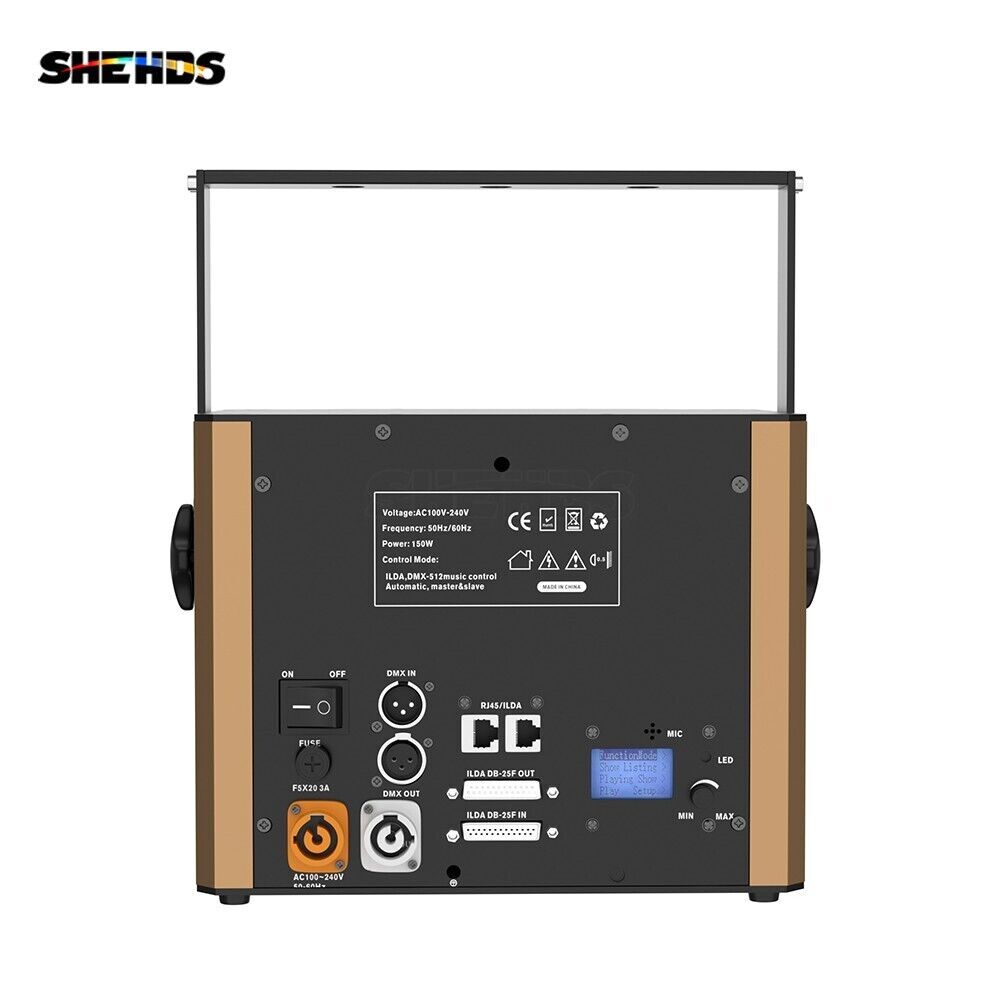 SHEHDS 6W ILDA 3D Animation Laser RGB Full Color Light Projecte Scan | eBay