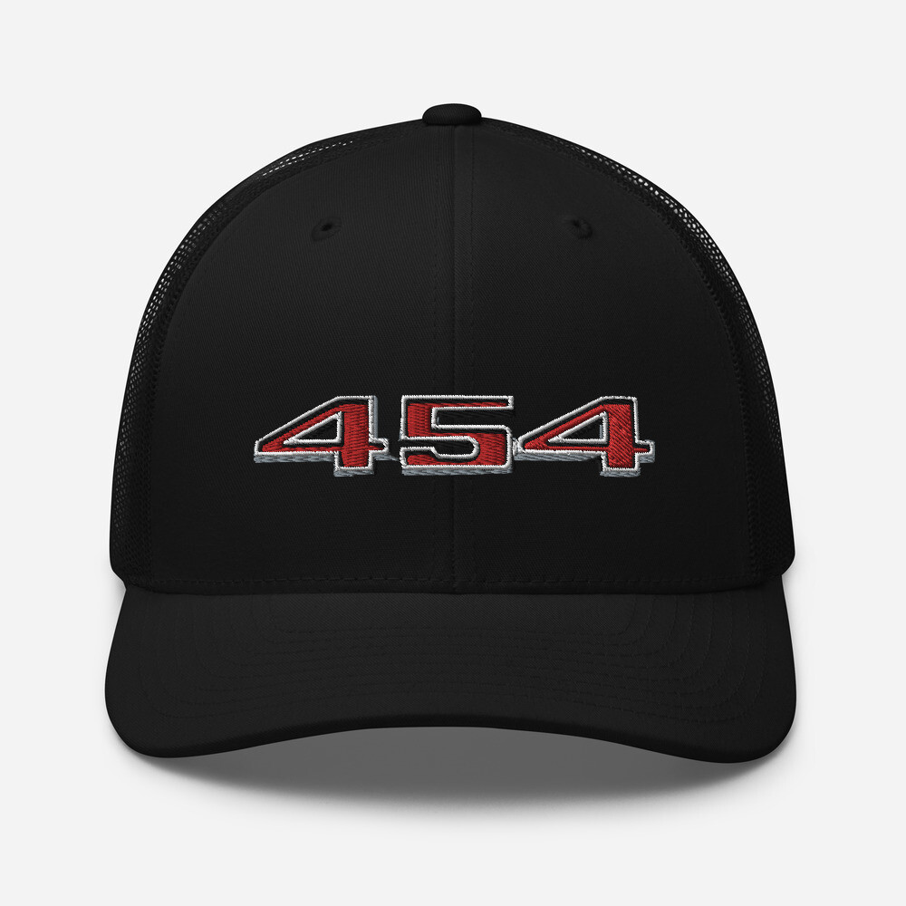 Chevelle Chevy 454 Emblem Retro Trucker Cap | eBay