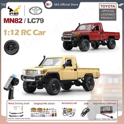 RC Crawler MN82 Toyota Landcruiser RTR 1/12 4WD Off-Road Remote Control ...