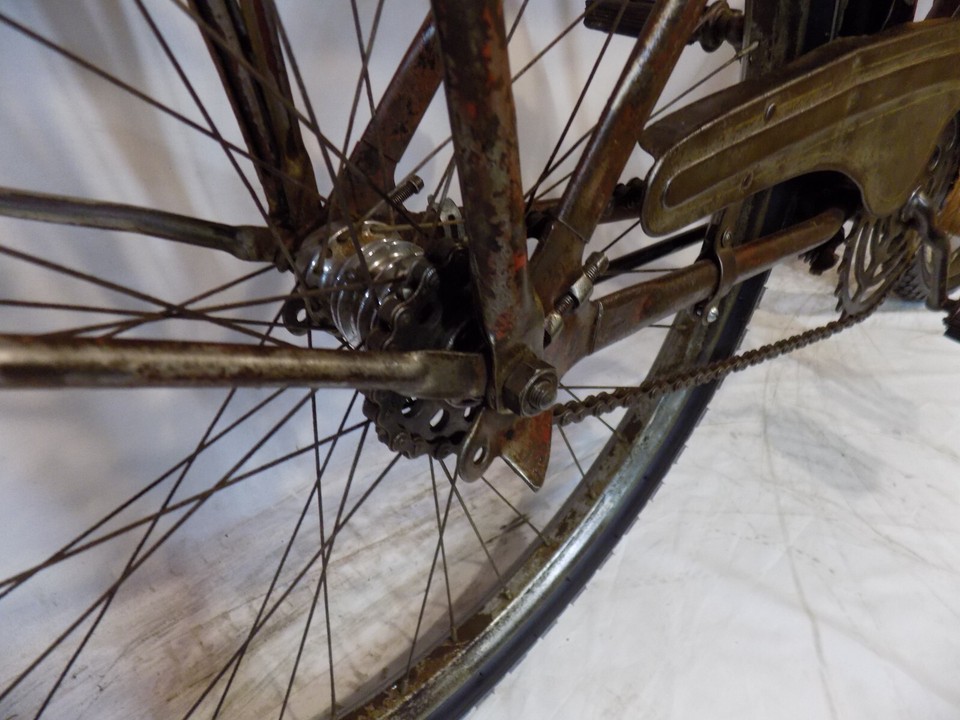 1930s PREWAR ELGIN MENS TANK BIKE HIAWATHA ARROW SHELBY AIR-FLO RAT ROD ...