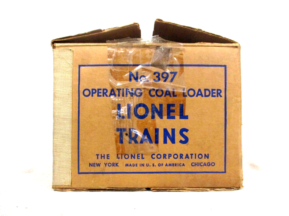 Lionel Postwar #397 Operating Coal Loader Boxed with Instructions | eBay