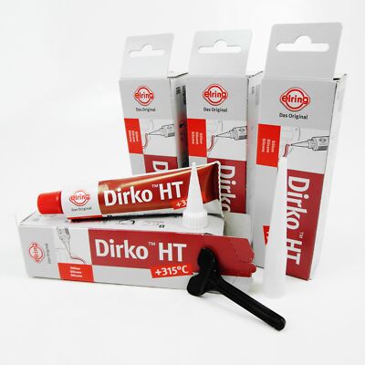 4X Sealing Compound DIRKO HT RED 70Ml 705.708 Up To 315° C | eBay