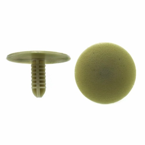 50 Auto Clip 5mm Hole Bumper Fender Fastener Fir Tree Push Type Fits ...