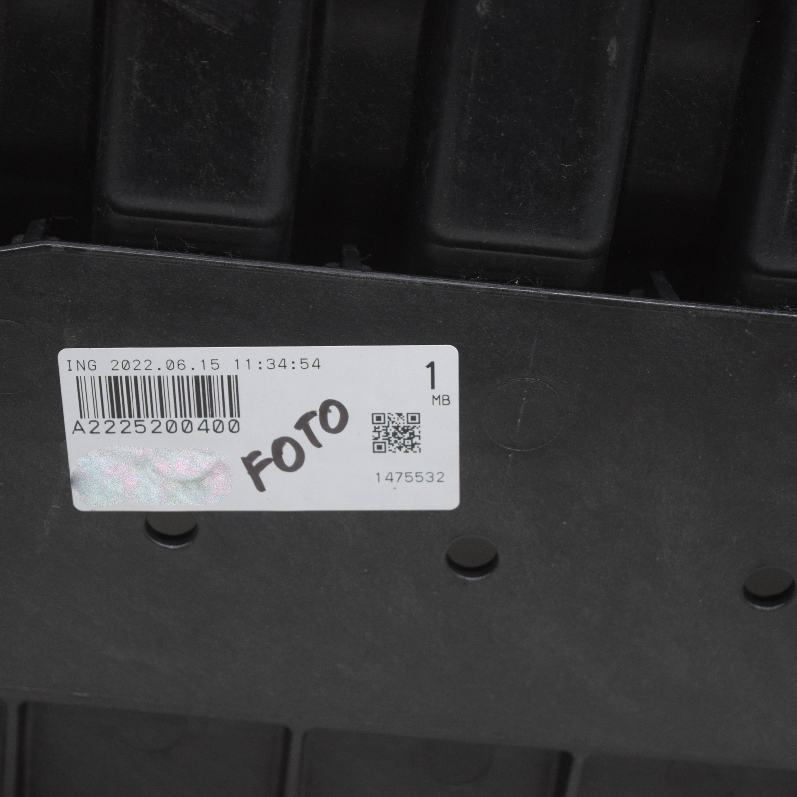 MERCEDES-BENZ S W222 Front Engine Under Tray Cover Trim A2225200400 NEW ...