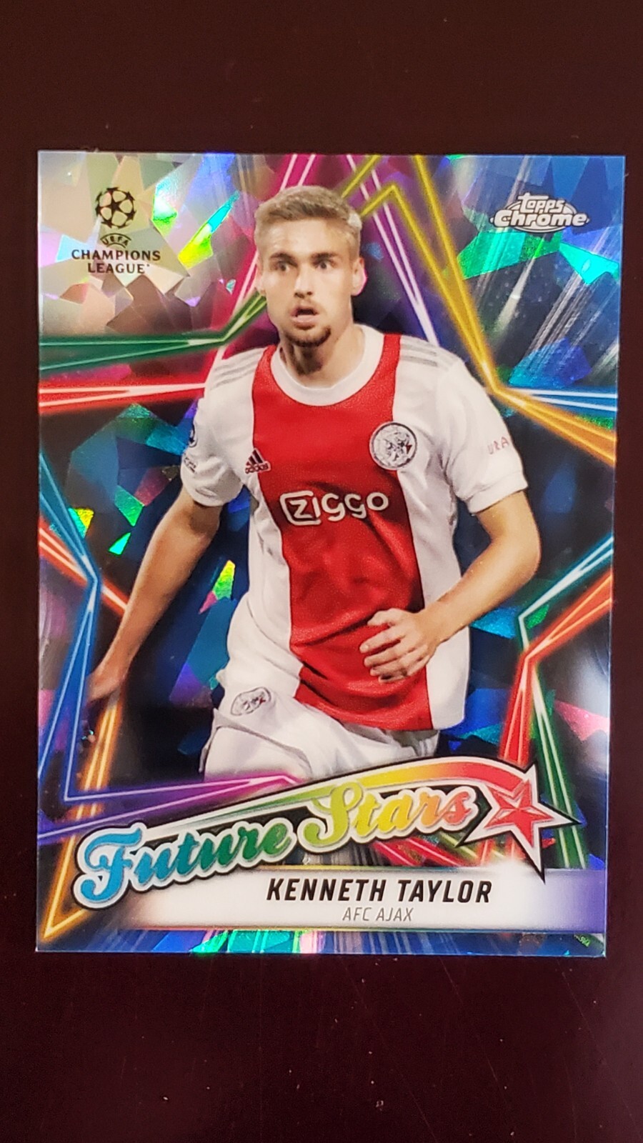 KENNETH TAYLOR 2021-22 Topps Chrome Sapphire UEFA Champions FUTURE ...