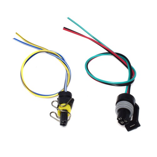 Set of 2 Pigtail Connectors of IPR&ICP Sensor For Ford E-350 F-250 F ...