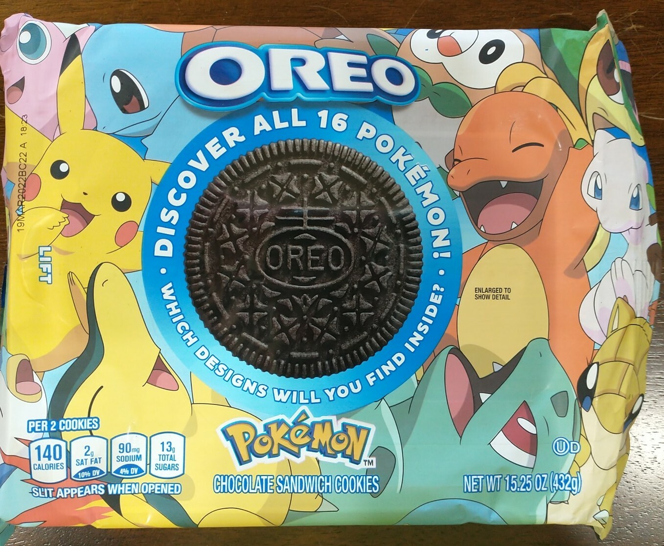 Pokemon Oreo Cookies Limited Edition Set ALL 16 RARE MEW!! | eBay