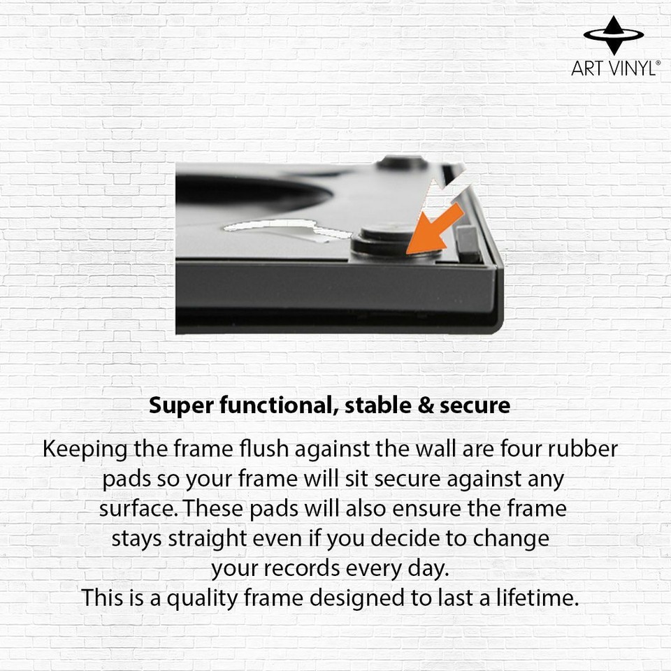 Art Vinyl LP Flip Frame that holds Double albums - The Original Best LP ...