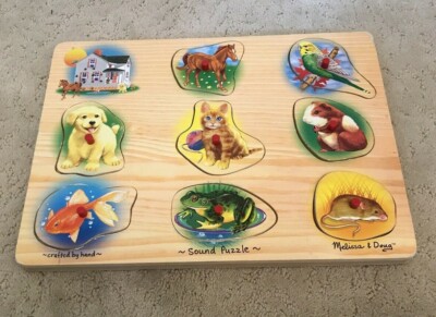 Melissa & Doug Pet Sound Puzzles | eBay