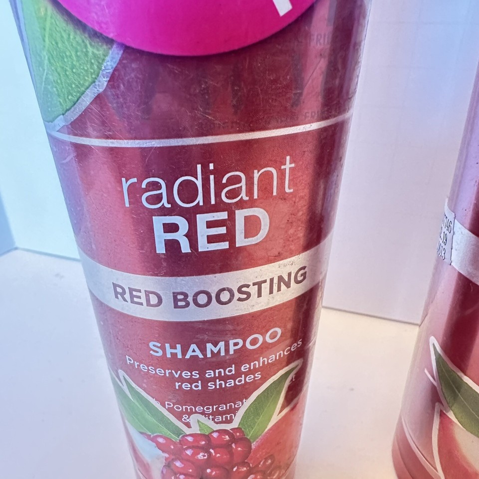 2x John Frieda Radiant Red Boosting Shampoo for Red Hair, 250 ml 8.3 Fl ...