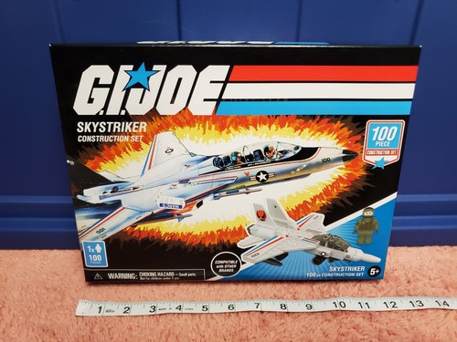 Hasbro GI Joe Skystriker Construction Set 100 Pc GI Joe Building Block ...
