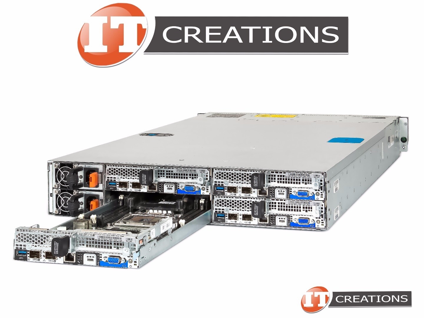 DELL POWEREDGE C6300 4 NODE C6320 4 X E5-2609V3 1.9GHZ 384GB 20 X 1TB ...